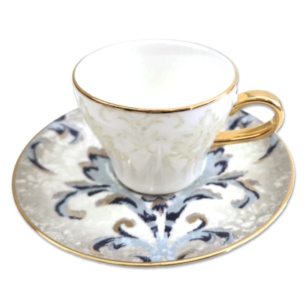 Silk Collection Blue Nescafe 6 Cups – beuniqueleb